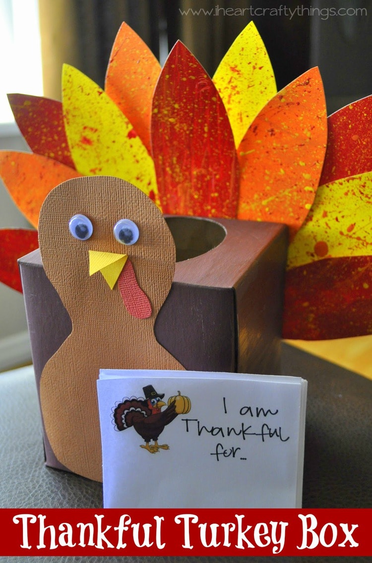 Paper Turkey Craft - I Heart Crafty Things