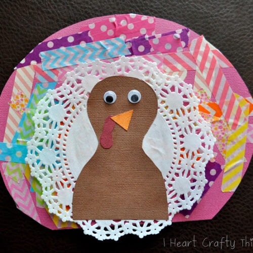 Awesome Elbow Macaroni Turkey Craft
