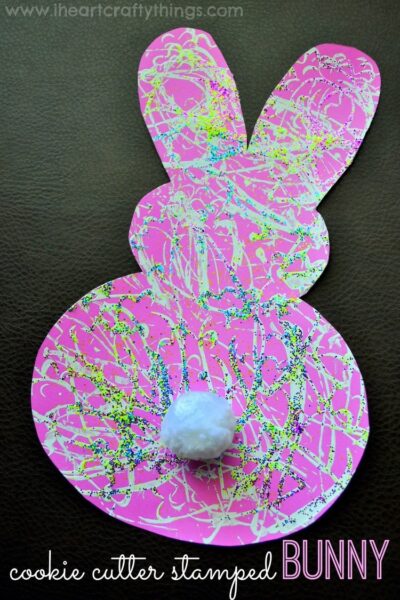 Easter Kids Craft: Some Bunny Loves You Card - I Heart Crafty Things