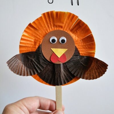 Paper Plate Turkey Craft - I Heart Crafty Things
