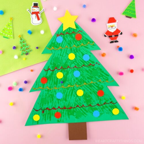 The Cutest Christmas Moose Craft - I Heart Crafty Things