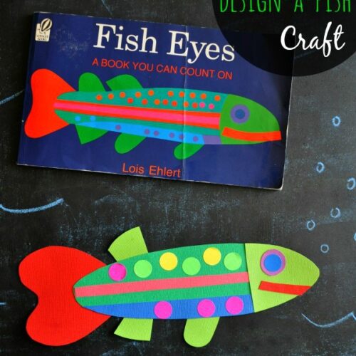Cupcake Liner X-Ray Fish Craft - I Heart Crafty Things