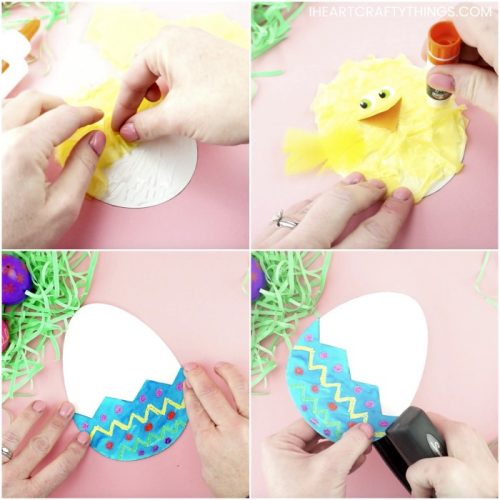 Hatching Chick Craft (with Printable Pattern) - I Heart Crafty Things