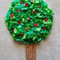 Puffy Paint Apple Craft For Kids - I Heart Crafty Things