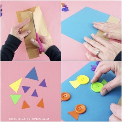 Simple Button Fish Craft For Kids - I Heart Crafty Things