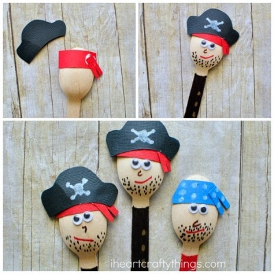 Awesome Pirate Craft For Kids - I Heart Crafty Things