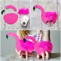 Playful Flamingo Kids Craft - I Heart Crafty Things