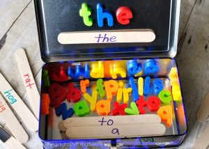 Word Building Activity Travel Kit - I Heart Crafty Things