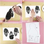 Handprint Raven Craft - I Heart Crafty Things