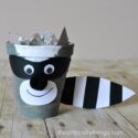 The Kissing Hand Raccoon Craft - I Heart Crafty Things