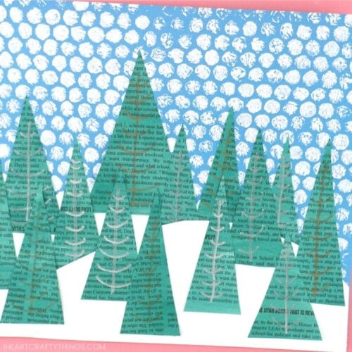 Heart Windsock Valentine's Day Craft - I Heart Crafty Things