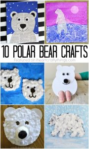 Manualidades con osos polares - I Heart Crafty Things | This Unruly