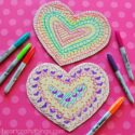 Tin Foil Heart Valentine's Day Craft - I Heart Crafty Things