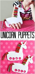 Incredibly Cute And Playful Unicorn Puppets - I Heart Crafty Things