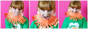 Silly Paper Plate Leprechaun Beard Craft - I Heart Crafty Things