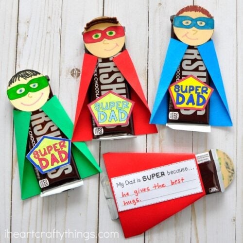 Super Dad Father's Day Gift - I Heart Crafty Things