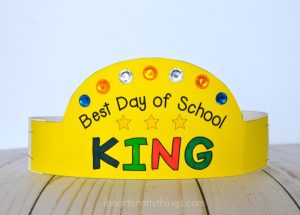 Printable Back-to-School Crowns To Upgrade The First Day Of School - I ...