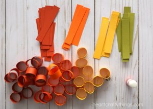 Beautiful Fall Tree Paper Craft - I Heart Crafty Things