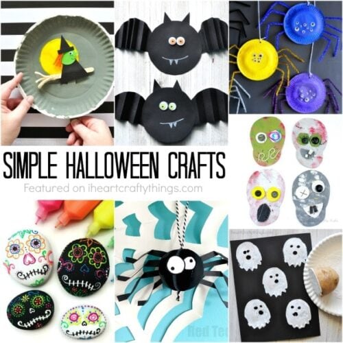 Simple Accordion Fold Paper Bat Craft - I Heart Crafty Things Simple Accordion Fold Paper Bat Craft - I Heart Crafty Things
