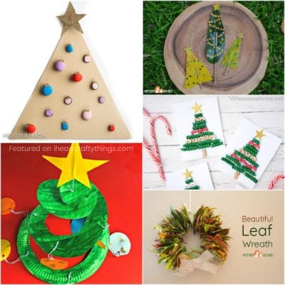 50+ Christmas Arts And Crafts Ideas - I Heart Crafty Things