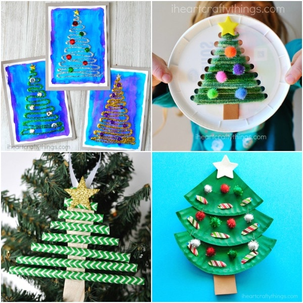 Sacrosegtam Arts And Crafts Xmas Trees
