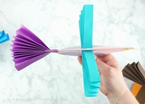 How To Make A Colorful Paper Bird Craft - Fun Paper Craft For Kids Of ...