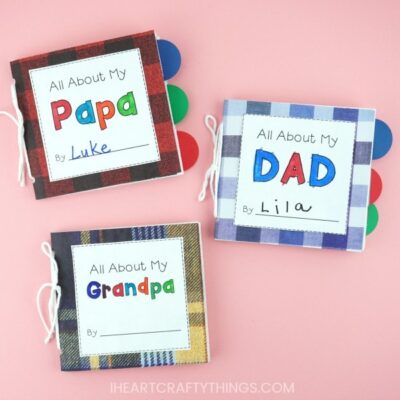 How To Make A DIY Father's Day Gift Bag - I Heart Crafty Things