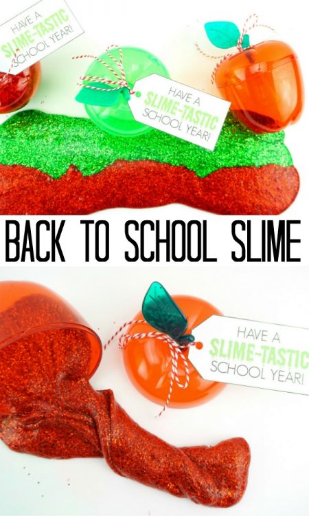 Back To School Slime Party Favors - I Heart Crafty Things