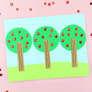 Easy Apple Tree Craft For Kids - I Heart Crafty Things