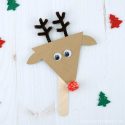 Christmas Stick Puppets Craft - I Heart Crafty Things