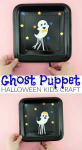 Playful Halloween Ghost Craft - I Heart Crafty Things