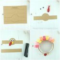 Turkey Headband Thanksgiving Craft - I Heart Crafty Things