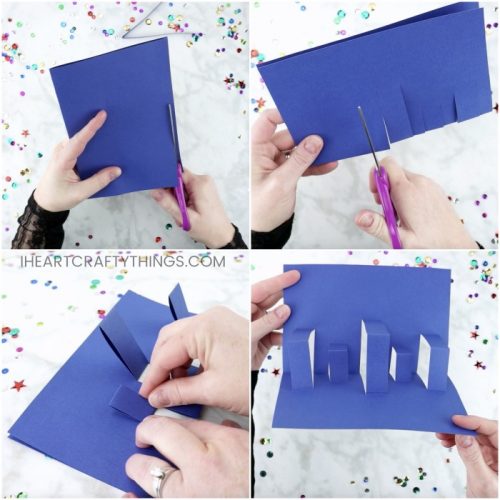 3D New Year's Eve Craft For Kids - I Heart Crafty Things