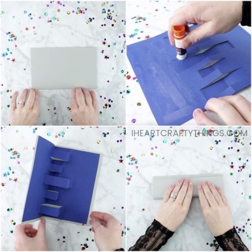 3D New Year's Eve Craft For Kids - I Heart Crafty Things