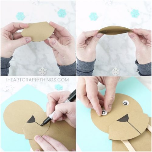 Paper Walrus Craft For Kids - I Heart Crafty Things