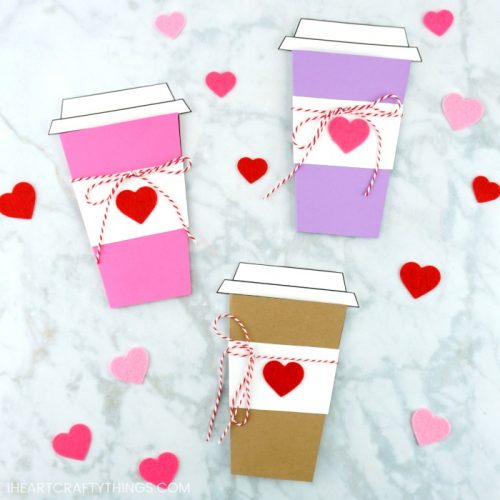 Mother's Day Coffee Card Template - I Heart Crafty Things
