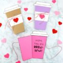 Mother's Day Coffee Card Template - I Heart Crafty Things