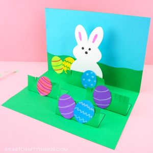 How To Make A Pop Up Easter Card -Easy Easter Craft For Kids - I Heart ...