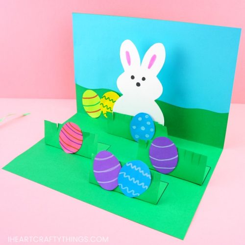 How To Make A Pop Up Easter Card -Easy Easter Craft For Kids - I Heart ...