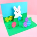 How To Make A Pop Up Easter Card -Easy Easter Craft For Kids - I Heart ...