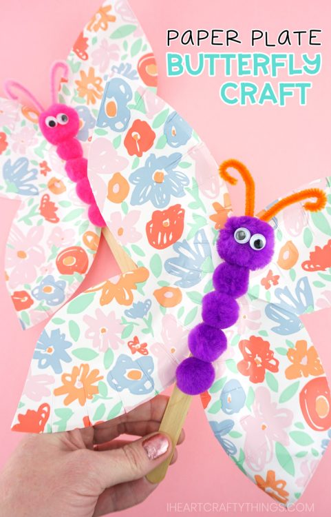 Paper Plate Butterfly Craft - Creative And Easy Craft For Kids! - I ...