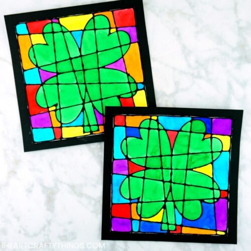 St. Patrick's Day Art Project For Kids - I Heart Crafty Things