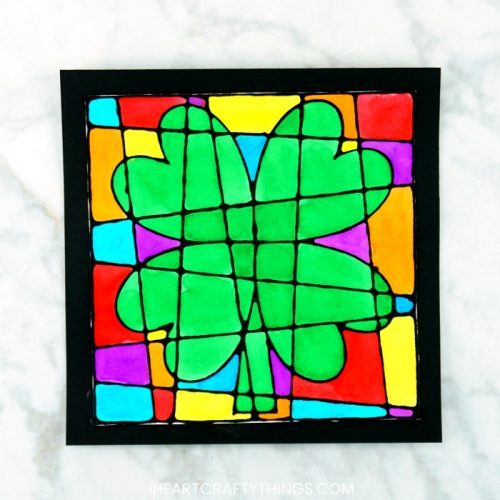 St. Patrick's Day Art Project For Kids - I Heart Crafty Things