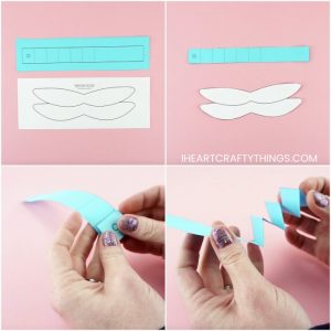 Dragonfly Craft Template -Easy Paper Craft For Kids! - I Heart Crafty ...