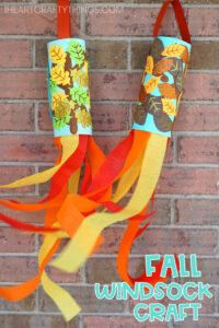 Fall Windsock Craft For Kids -Easy Fall Craft For Preschoolers! - I ...