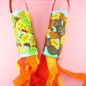Fall Windsock Craft For Kids -Easy Fall Craft For Preschoolers! - I ...