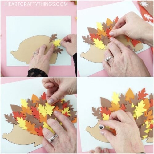 Cute Hedgehog Template - 3 Ways To Make Hedgehogs For Fall! - I Heart ...