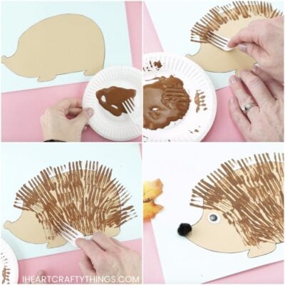 Cute Hedgehog Template - 3 Ways To Make Hedgehogs For Fall! - I Heart ...