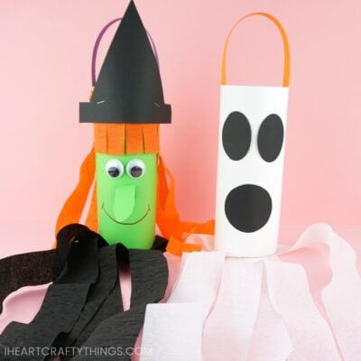 Halloween Windsocks -Make A Jack-o-Lantern, Witch, Bat, Mummy Or Ghost ...
