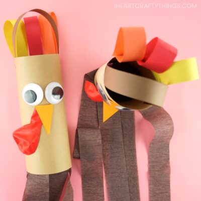 Turkey Windsock Craft - I Heart Crafty Things